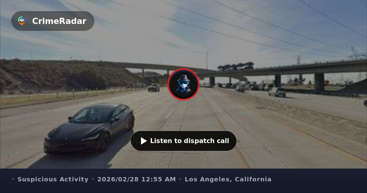 Officers track suspect vehicle on I-5 near 170, Los Angeles County CA ...