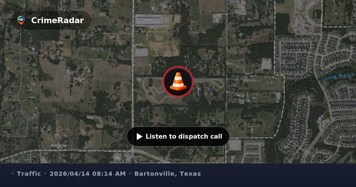 Minor crash at FM 407 and Hilltop Road in Bartonville, Bartonville TX ...