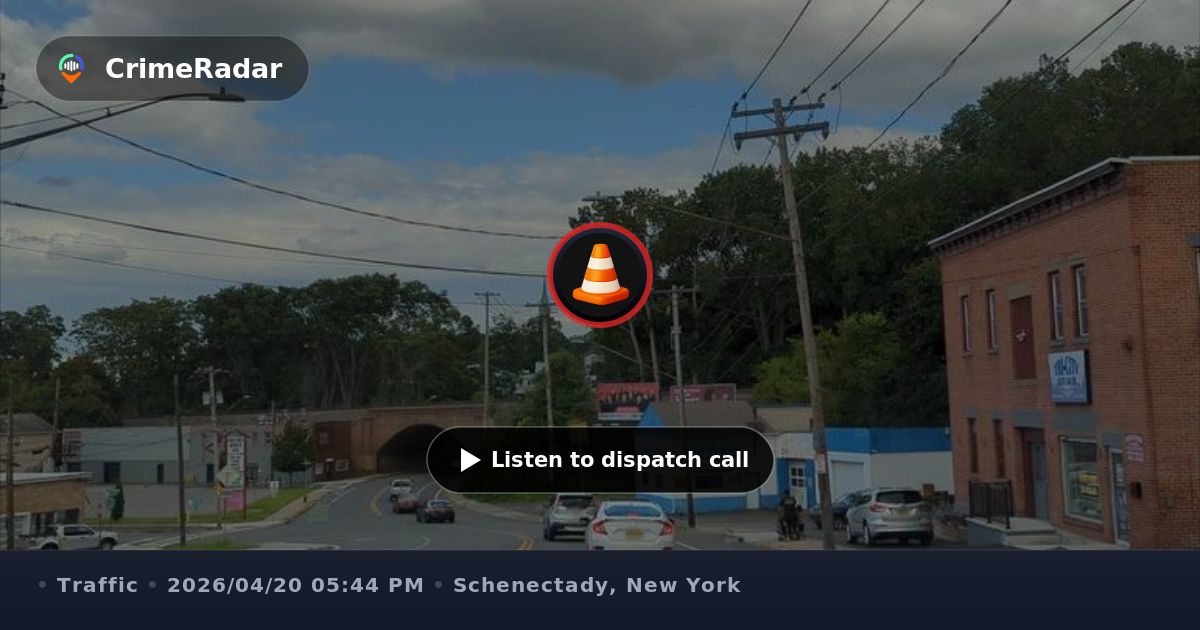 Hit-and-run auto pedestrian crash on Broadway, Schenectady NY | CrimeRadar