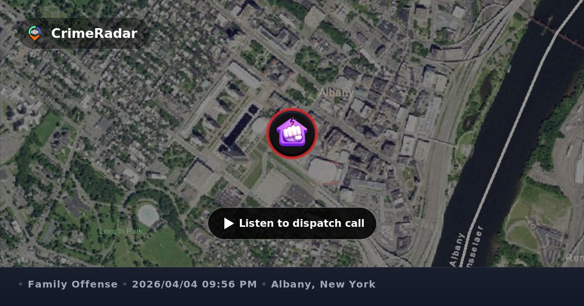Roommate dispute at Lodge Street apartment, Albany NY | CrimeRadar