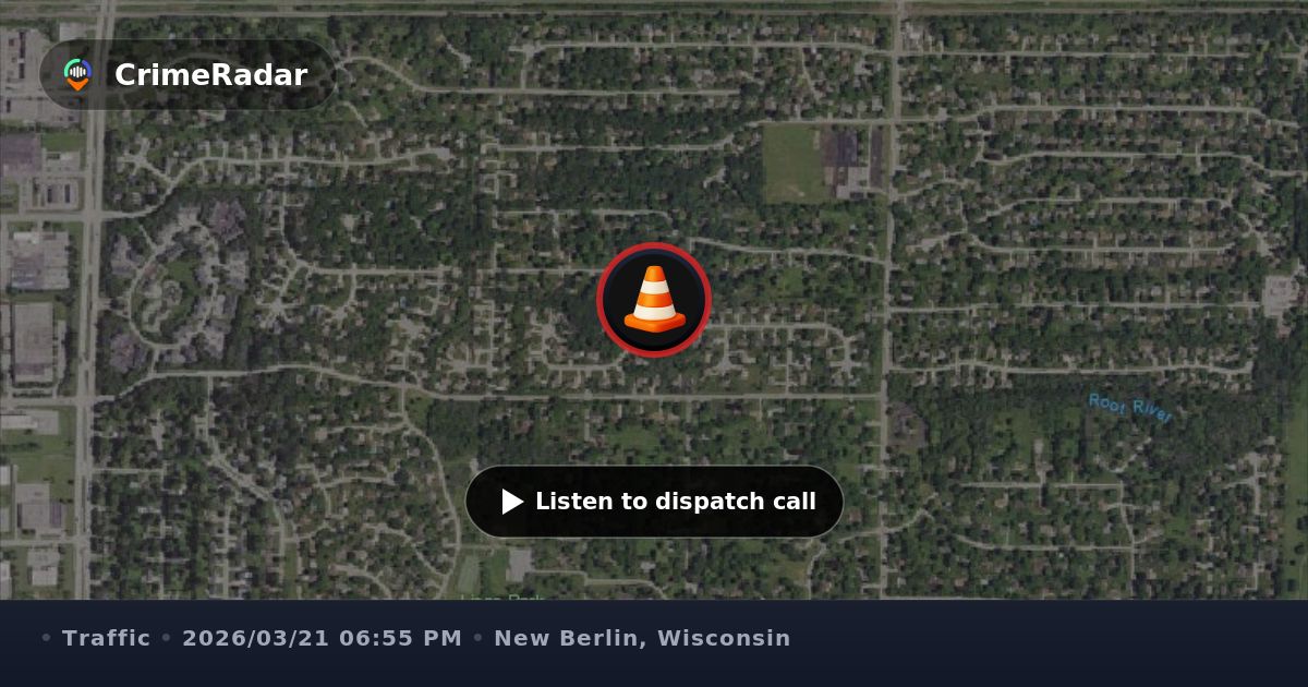 SUV crashes into ditch; people seen running and yelling, New Berlin WI ...