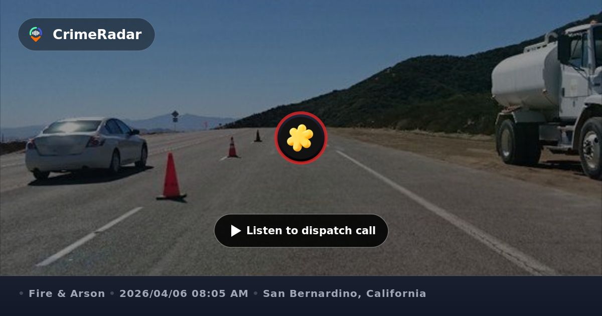 Burned SUV left on I-15 shoulder near Glen Helen, San Bernardino County ...