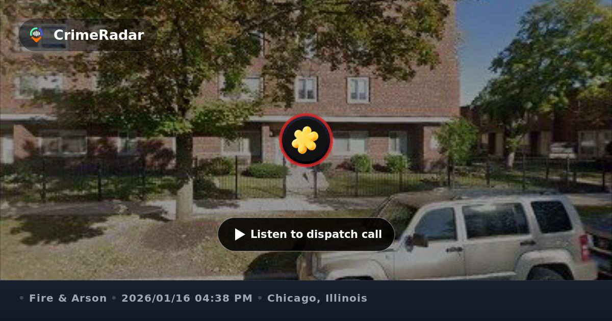 Fire crews handle alarm at South Cottage Grove high-rise, Chicago IL ...