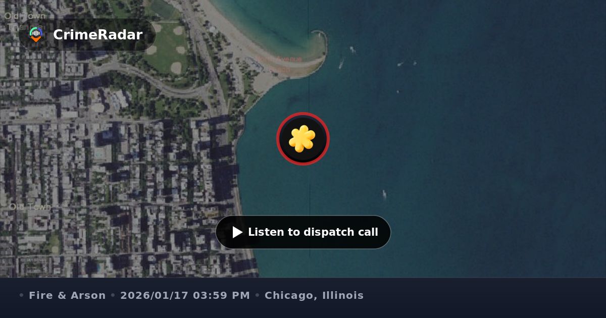 Automatic fire alarm at high-rise on Lake Shore Dr, Chicago IL | CrimeRadar