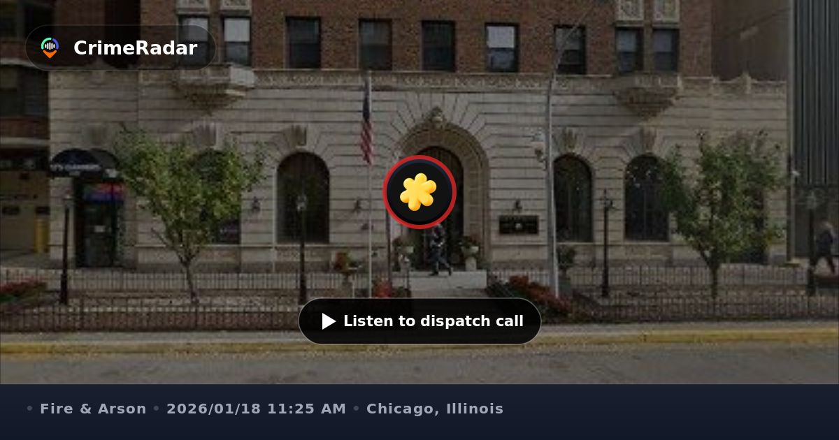 Possible smoke source found near North Dearborn St, Chicago IL | CrimeRadar