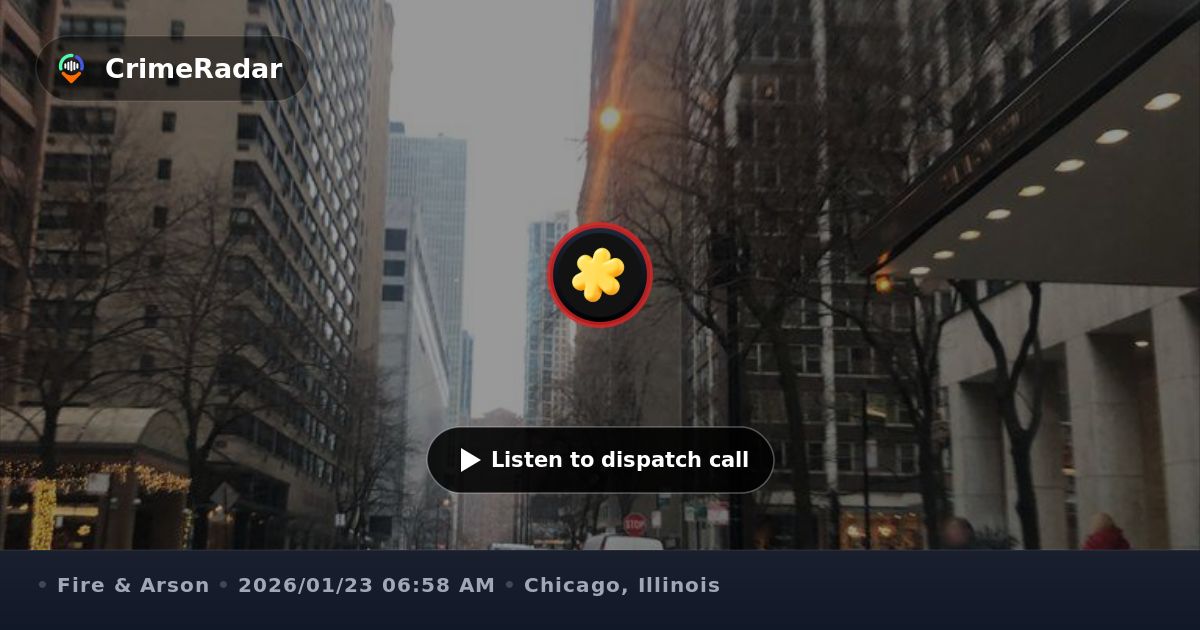 Fire crews respond to smoke near North Lake Shore Dr, Chicago IL ...