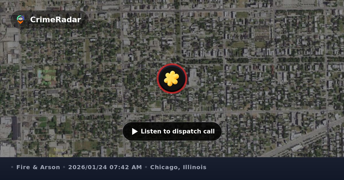 Crews contain small basement fire on Harding Ave, Chicago IL | CrimeRadar