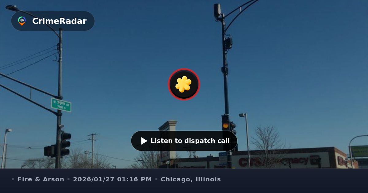 Fire crews establish staging area near 79th and Western, Chicago IL ...