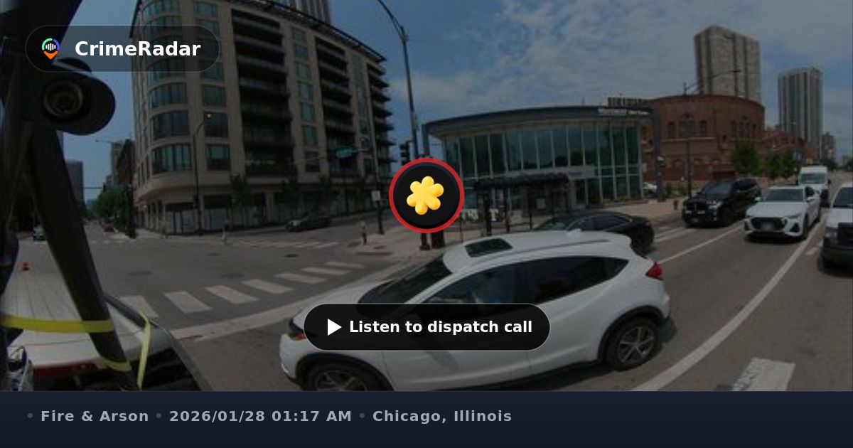 Fire crews check museum alarm near North Clark St, Chicago IL | CrimeRadar