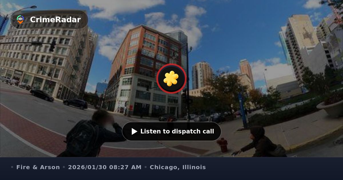 Fire crews respond to high-rise blaze on East 11th St, Chicago IL ...