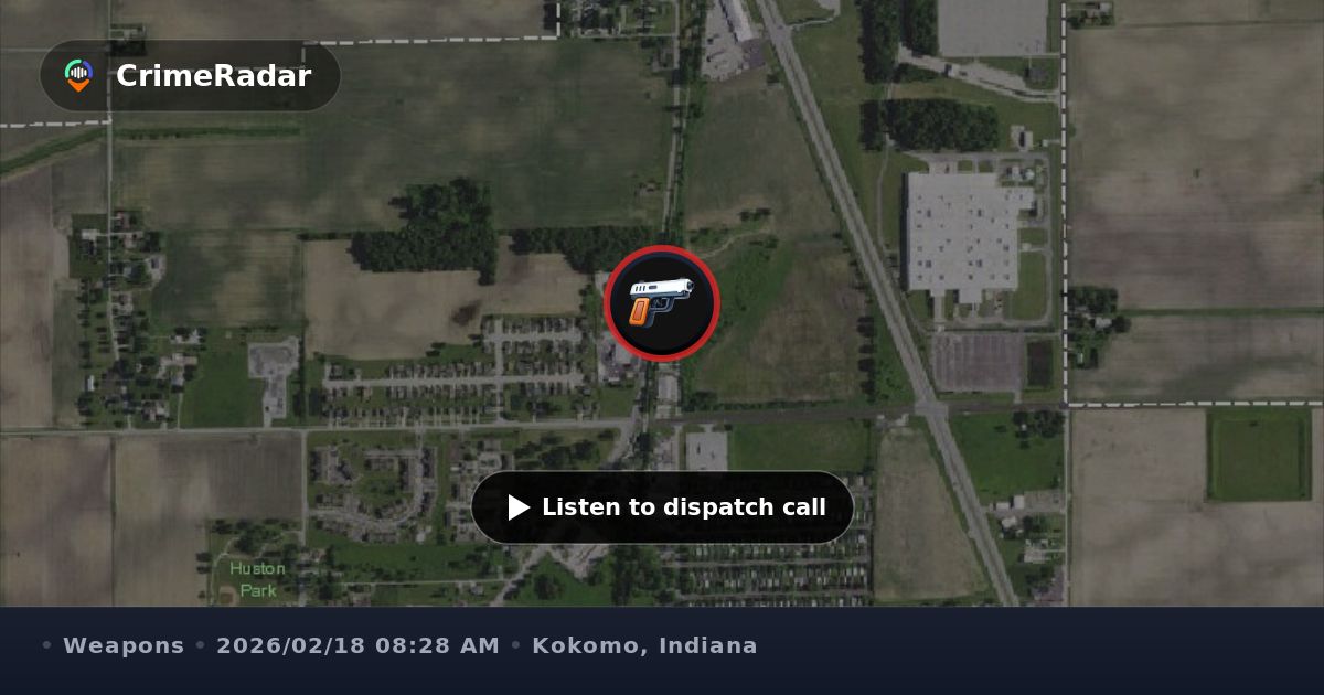 Report of shots fired at North Washington residential complex, Kokomo ...