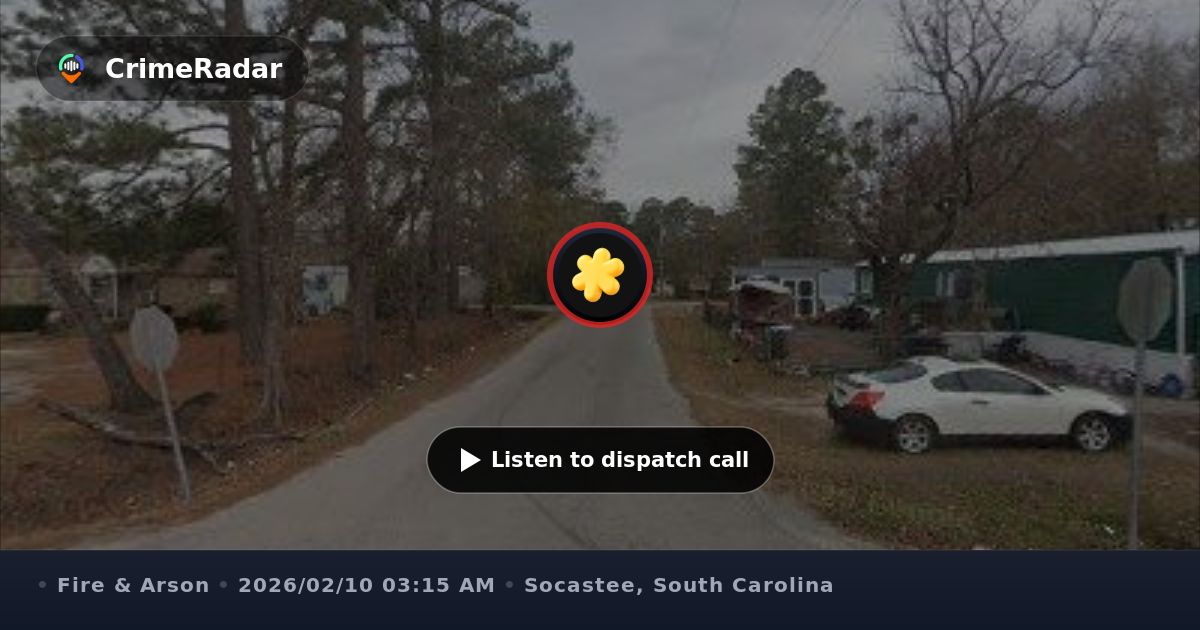 Investigator responds to vehicle fire near Figure 8 Rd, Socastee SC ...