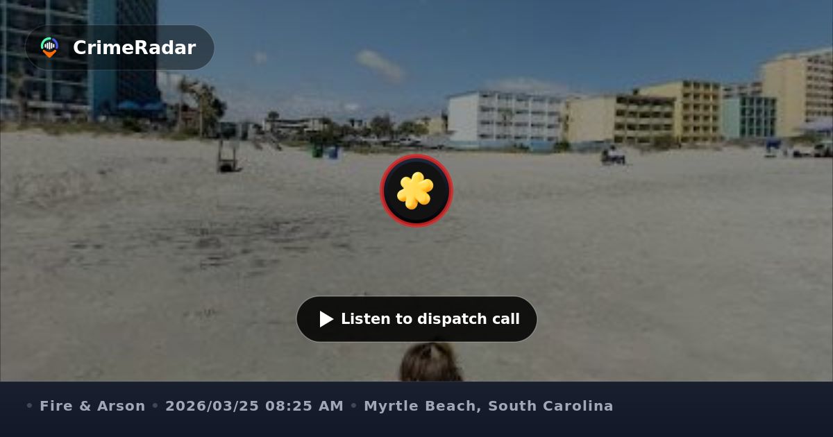 Fire alarm at Landmark Resort high-rise, Myrtle Beach SC | CrimeRadar