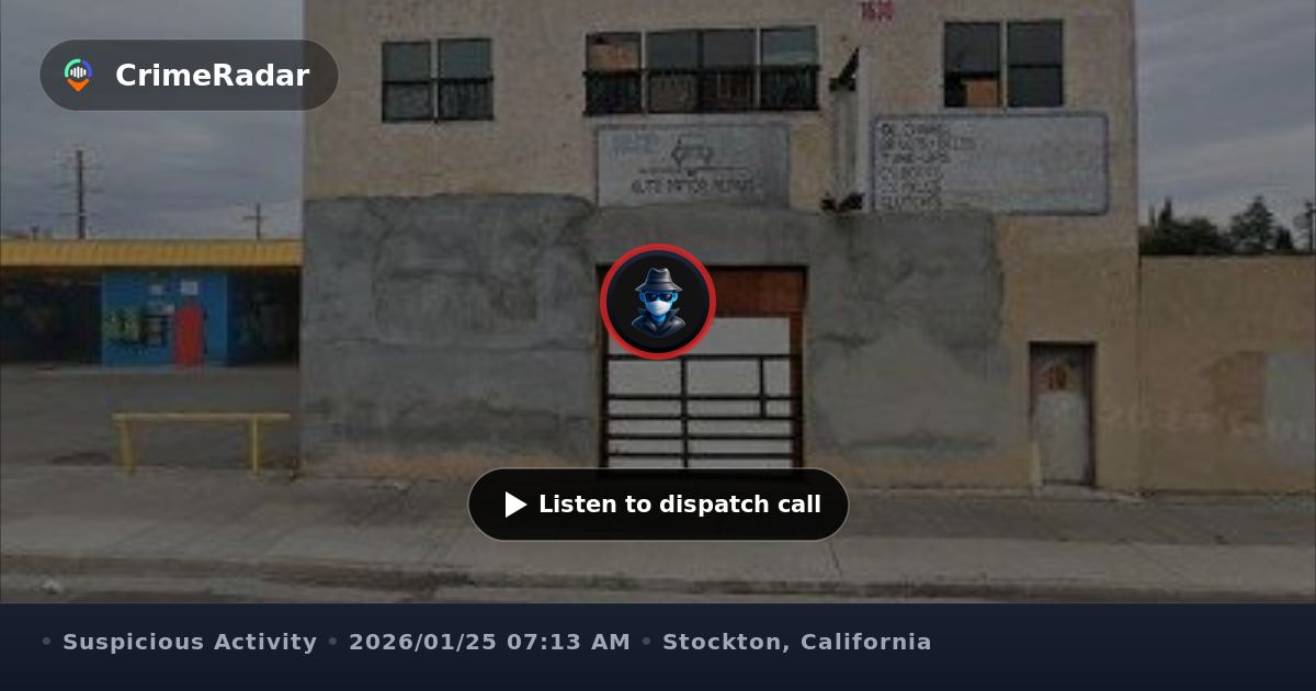 Possible false report at North Wilson Way, Stockton CA | CrimeRadar