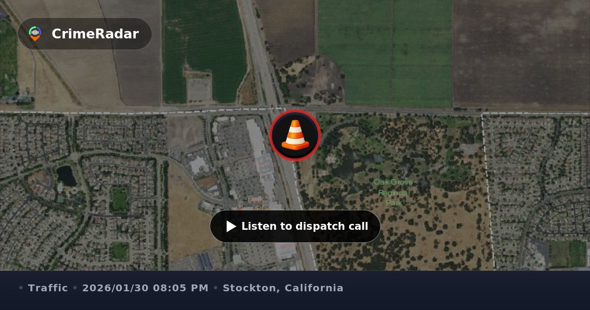 Engine crew responds to vehicle crash on Trinity Parkway, Stockton CA ...