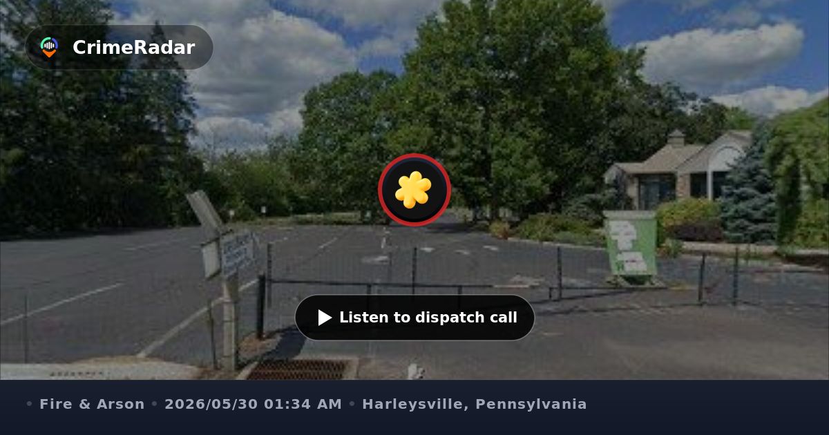 Large barn fire with brush fires and propane explosions, Harleysville ...