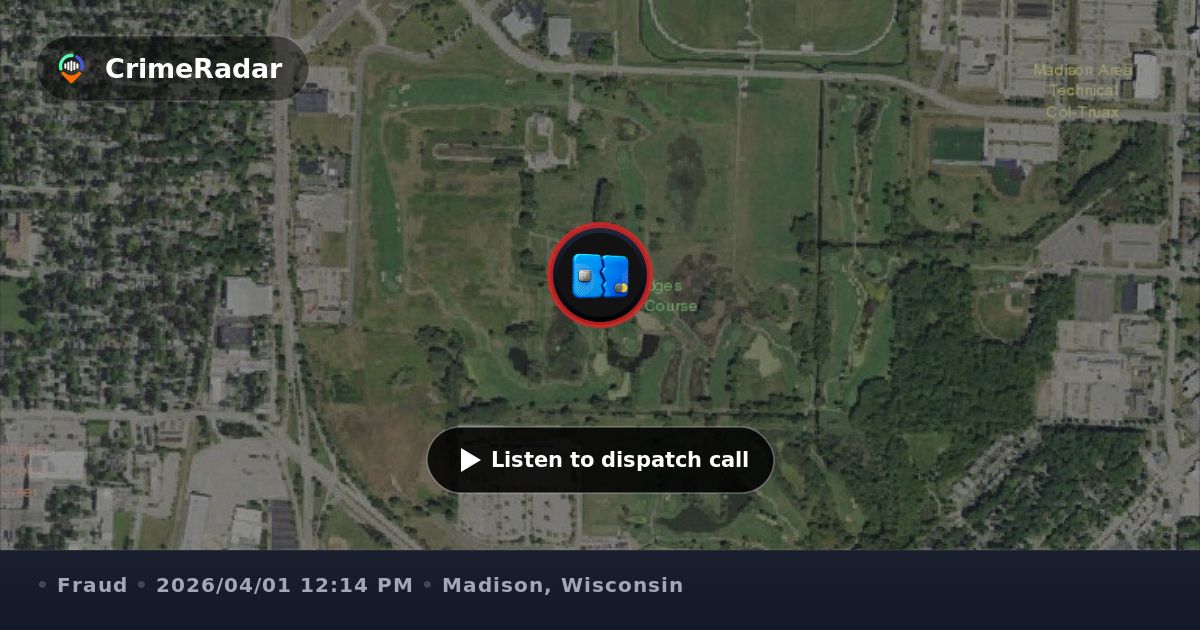 Bank reports customer targeted in money scam, Madison WI | CrimeRadar