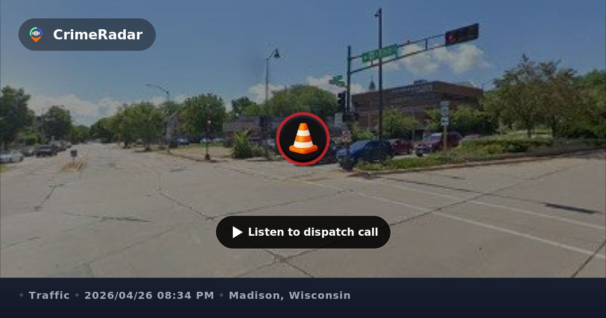 Accident causes detour on East Washington Avenue, Madison WI | CrimeRadar