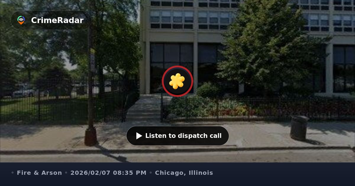 Fire crews clear building on Rhodes Avenue, Chicago IL | CrimeRadar