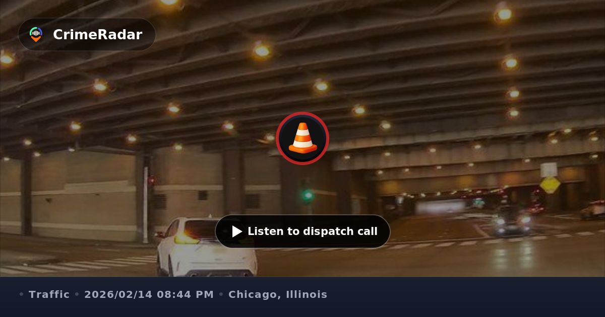 Traffic crash at Jackson and Columbus, Chicago IL | CrimeRadar