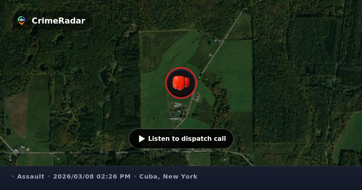 Fight reported at Abbott Road residence, Cuba NY | CrimeRadar