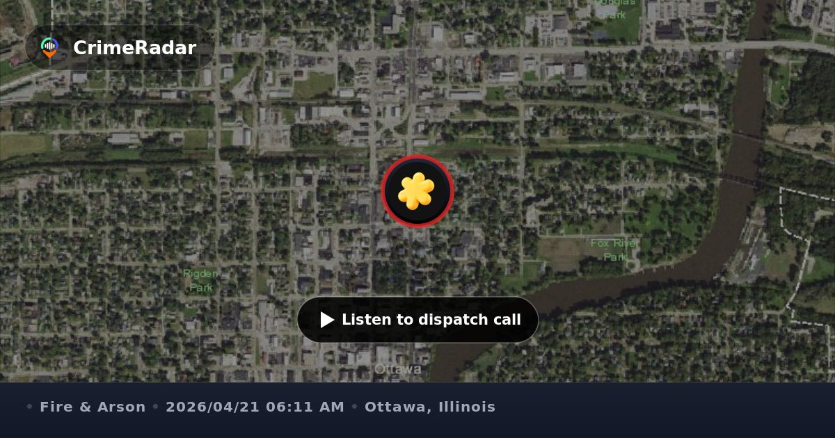 Repeated dispatch from Ottawa Fire Department requesting Division 25 ...