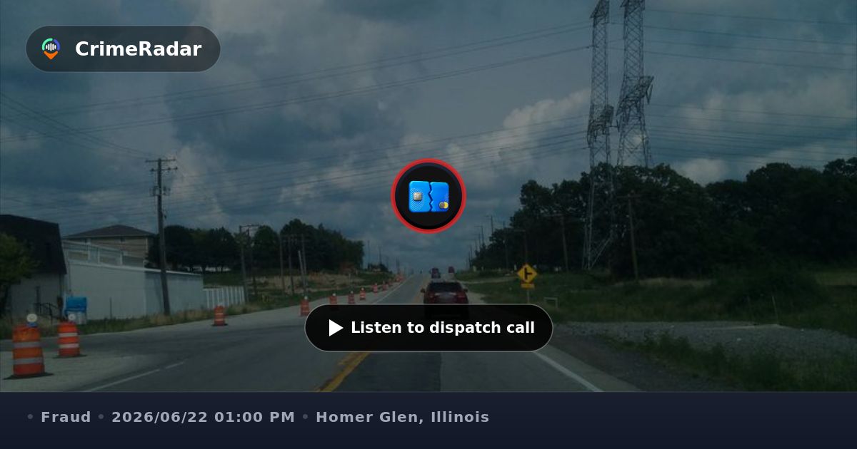 Report of car rental scam at auto shop, Homer Glen IL | CrimeRadar