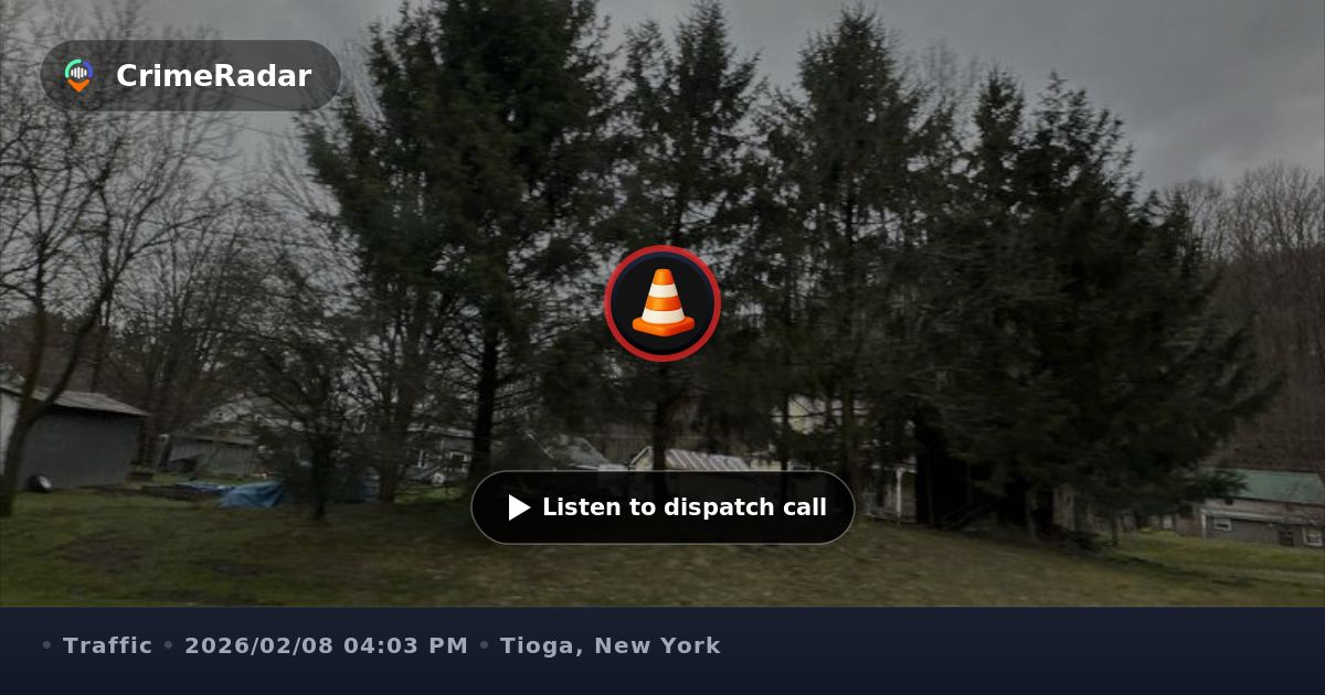 Route 79 closed after two‑car crash in Richford, Tioga County NY ...