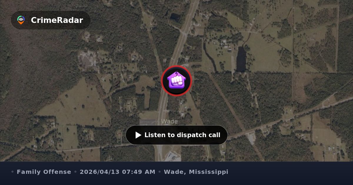 Two women arguing on Wade Binkley Road in Wade, Wade MS | CrimeRadar