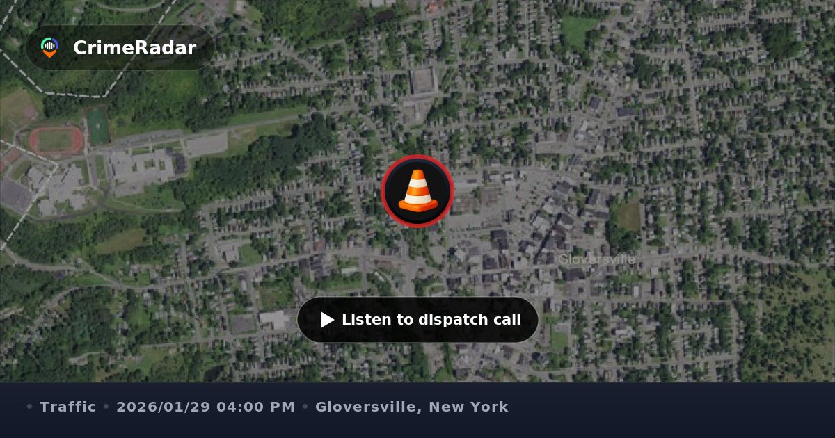 Driver complaint reported near Trail Station Park, Gloversville NY ...