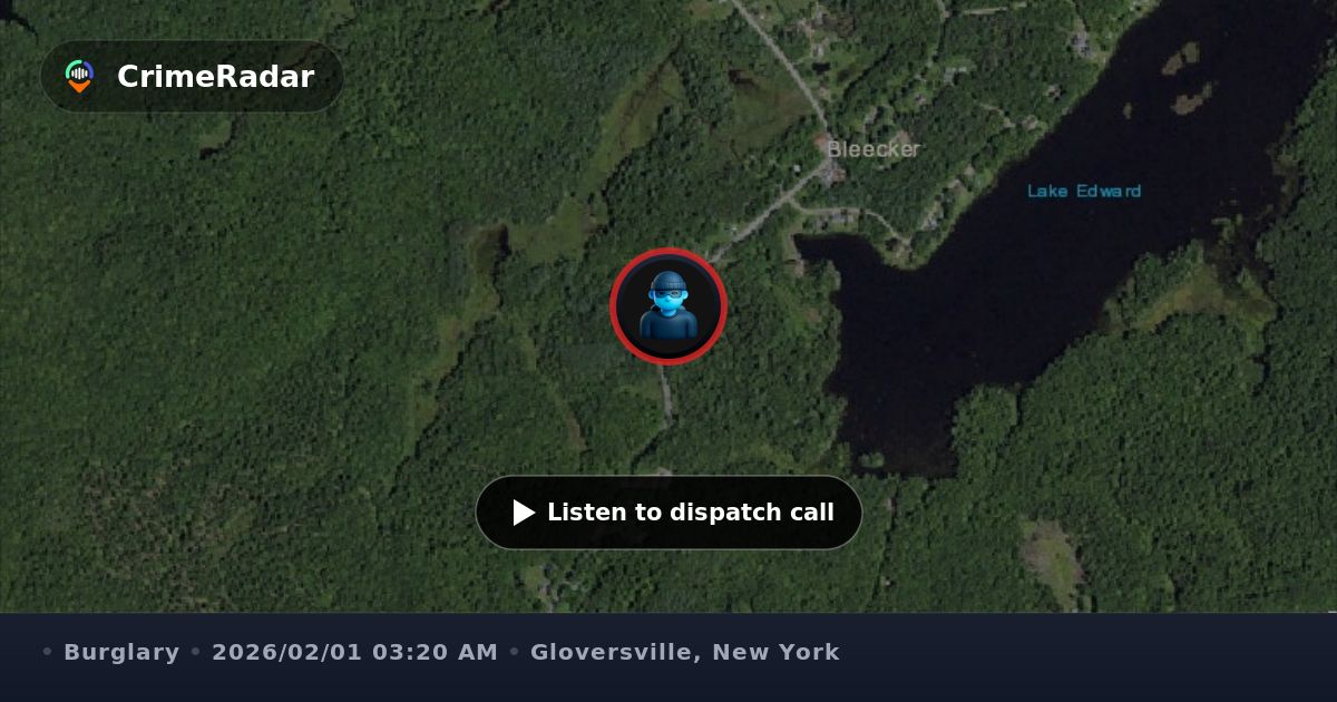 Alarm triggered at Bleecker Fish and Game Club, Gloversville NY ...