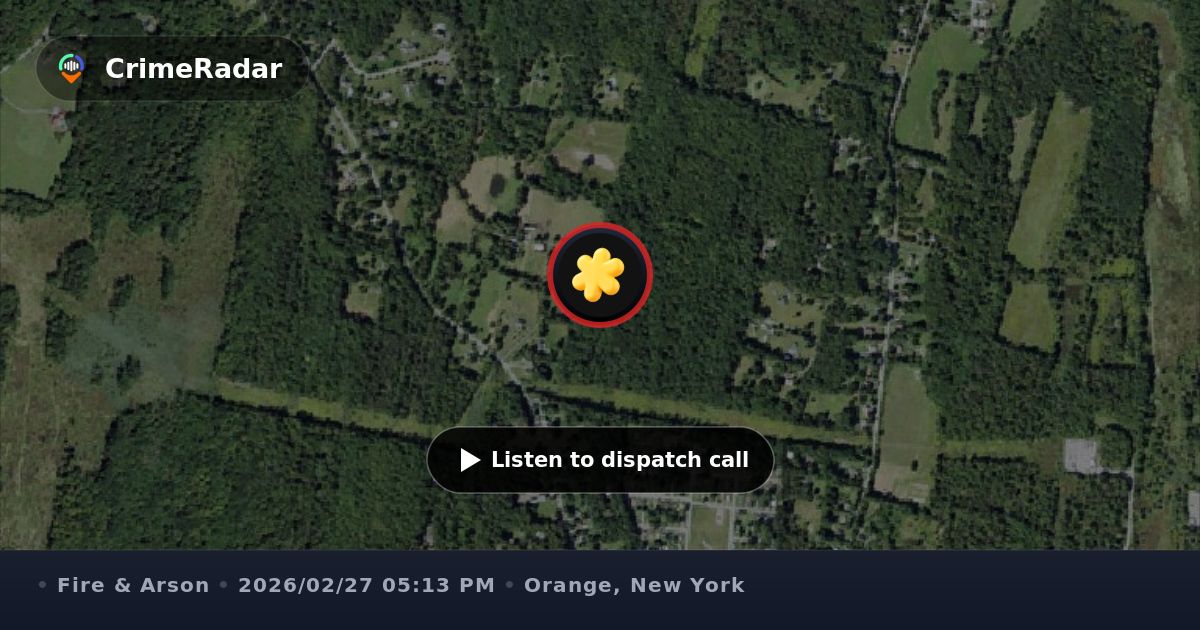 Sauna steam triggers residential fire alarm, Orange County NY | CrimeRadar