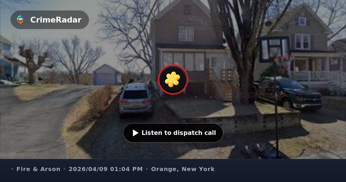 Brush fire reported near Erie Street in Campbell Hall, Orange County NY ...
