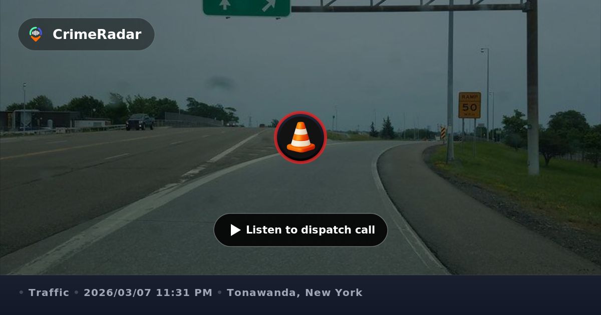 Person crashed e-bike near River Road overpass, Tonawanda NY | CrimeRadar