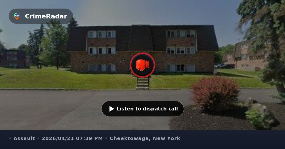 Domestic dispute with mutual assault claims, Cheektowaga NY | CrimeRadar