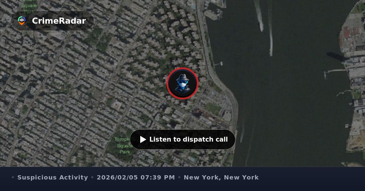 Police investigate suspicious incident near East 13th St, New York NY ...