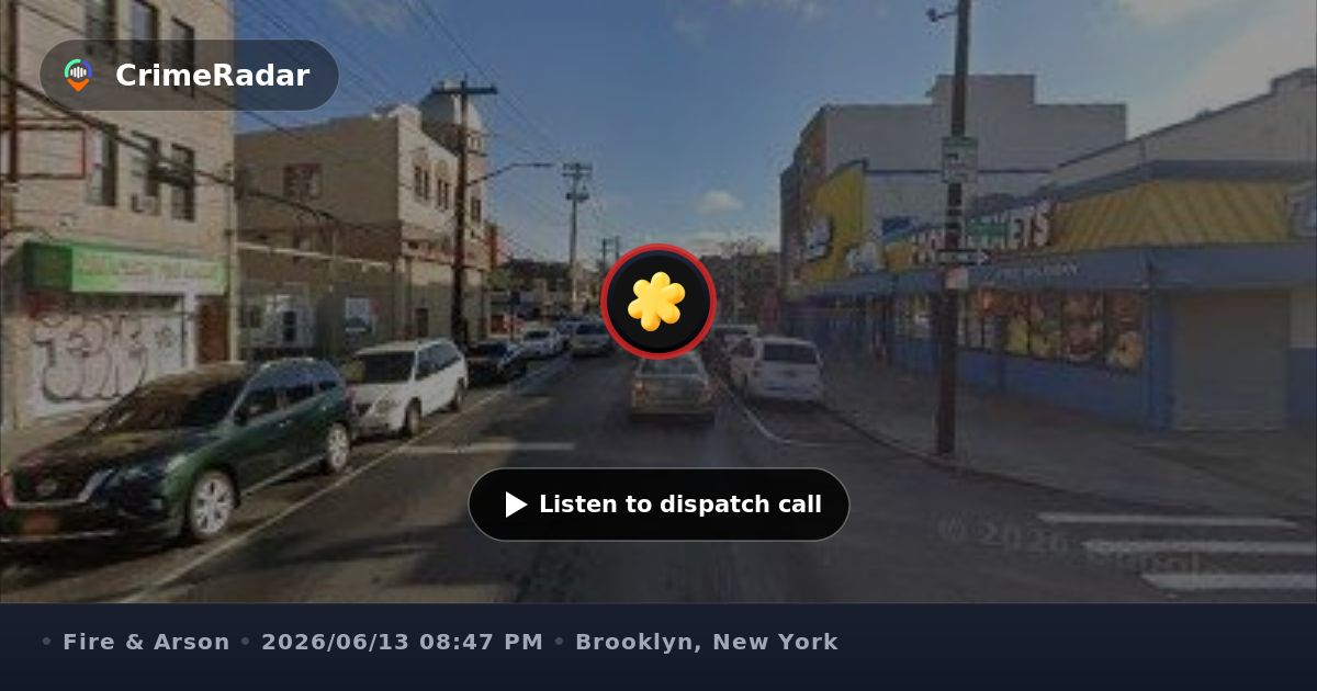 Electrical conduit fire on utility pole in Brooklyn, Brooklyn NY ...