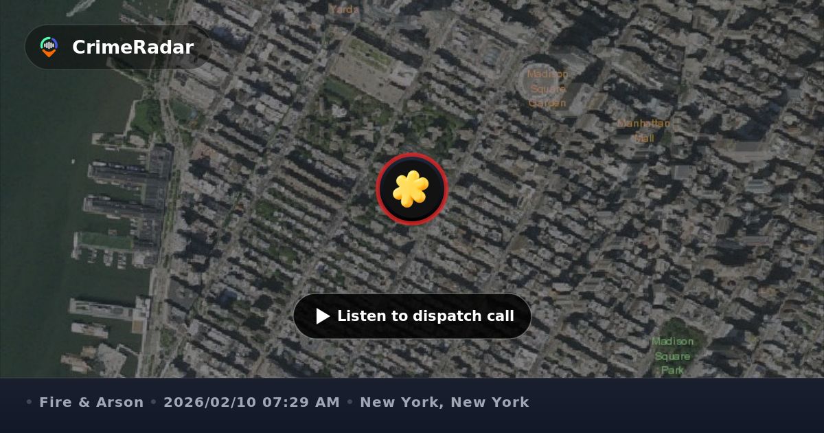 Valve alarm near Broadway between W 24th and W 25th Sts (Manhattan ...