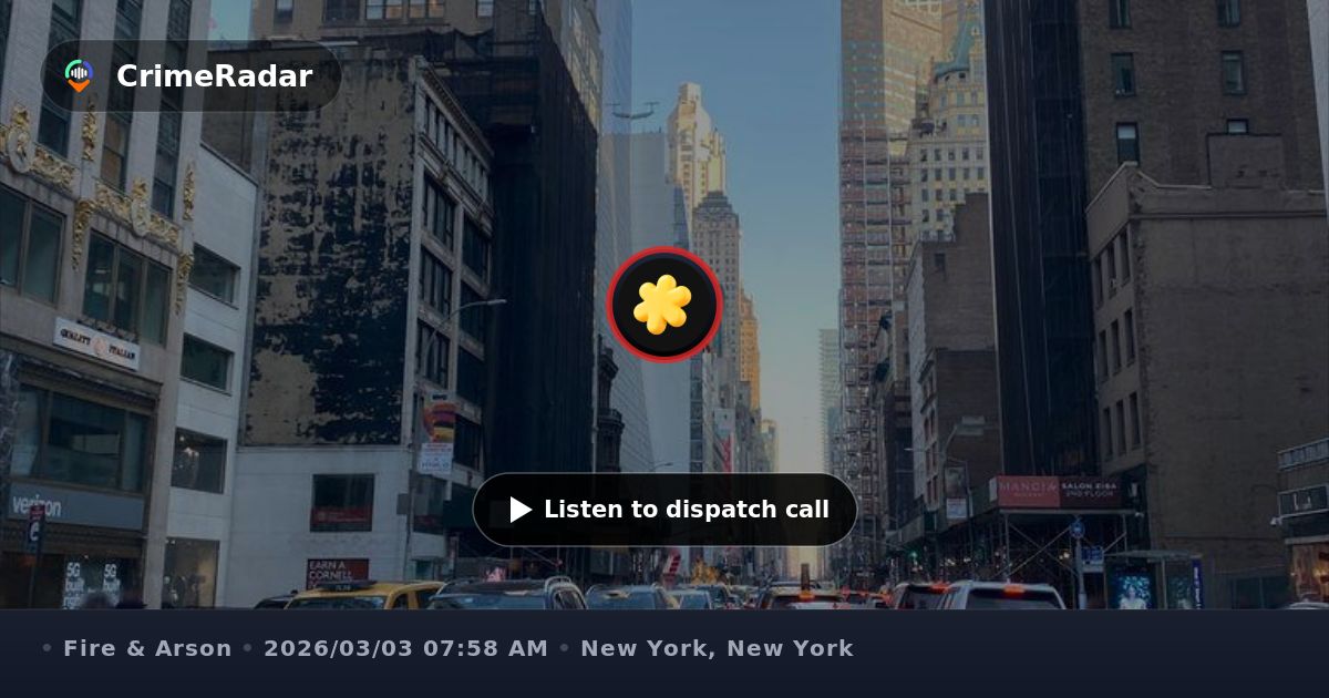 Small subway track fire on Q line extinguished, New York NY | CrimeRadar