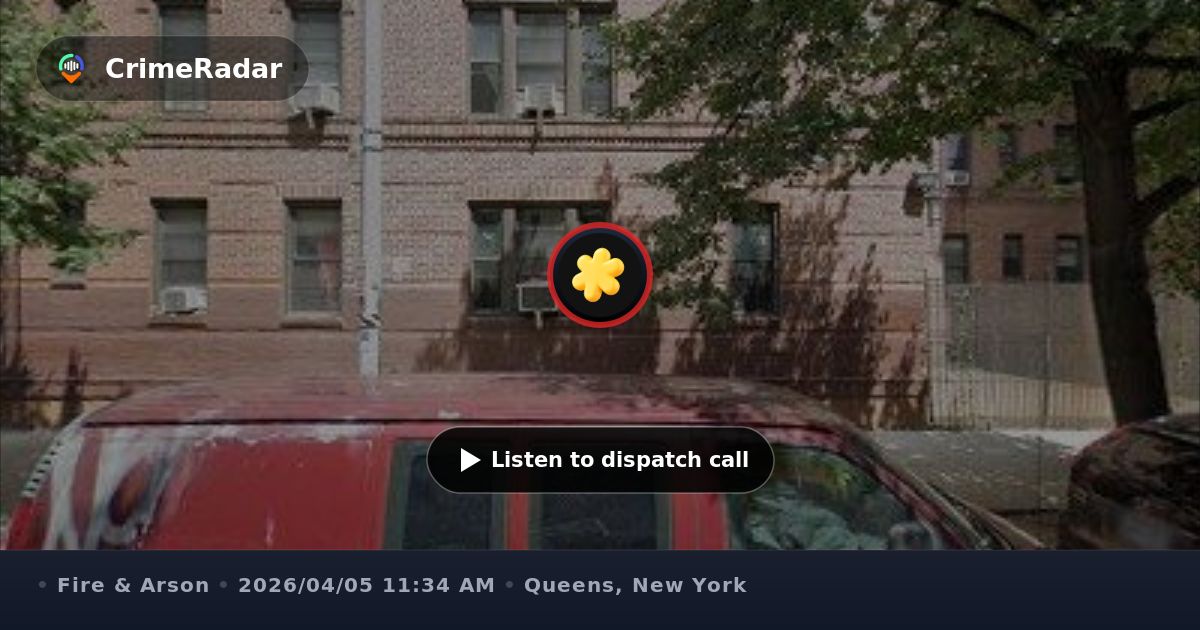 Fourth-floor apartment fire in Queens building, Queens NY | CrimeRadar