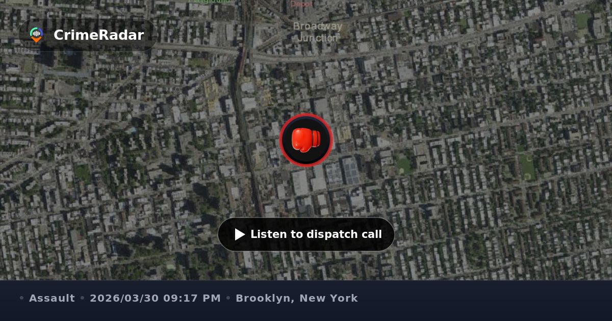 Confirmed stabbing prompts Level 1 mobilization near Sutter Ave ...
