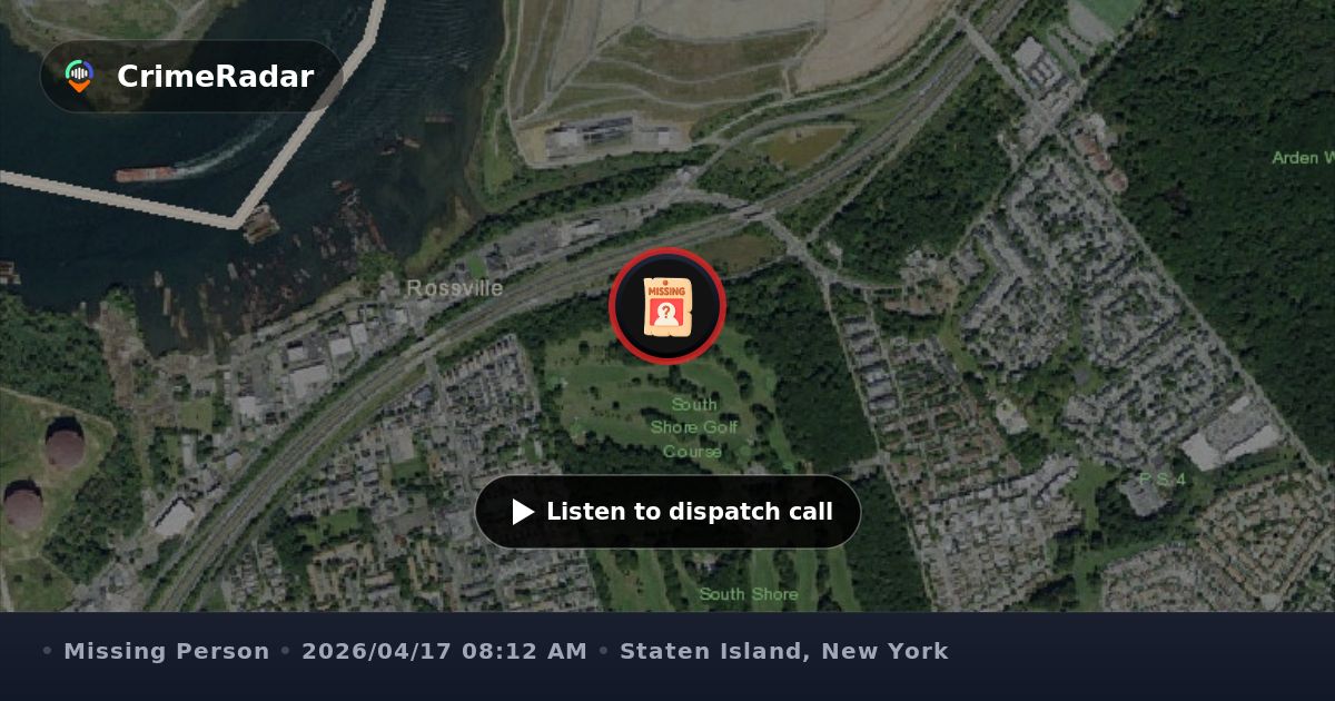 Report of missing chronic runaway on Pond Street, Staten Island NY ...