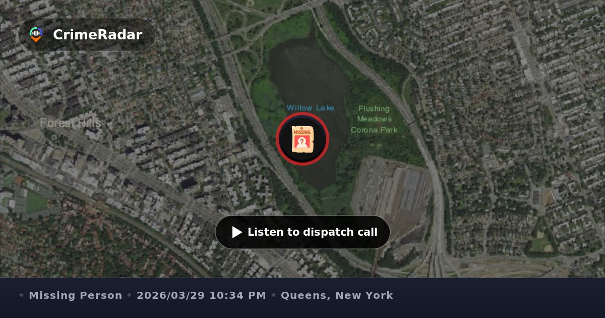 Report of missing teenage girl in Flushing, Queens NY | CrimeRadar