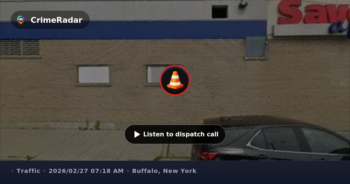Traffic accident outside Broadway Market, Buffalo NY | CrimeRadar
