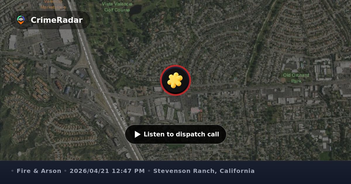 Brush fire threatens homes near Sagecrest and Old Road, Stevenson Ranch ...