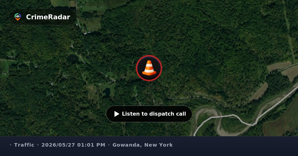 Motorcycle crash on Zoar Valley Road, Gowanda NY | CrimeRadar