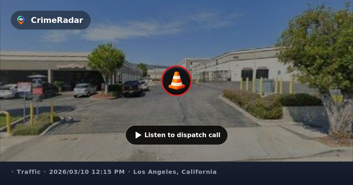 Traffic crash with CPR in progress near pistol range, Los Angeles CA ...