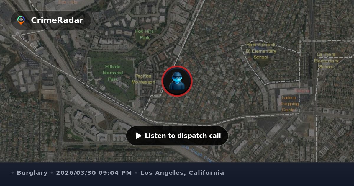 Trespass suspect inside storage facility unit, Los Angeles CA | CrimeRadar