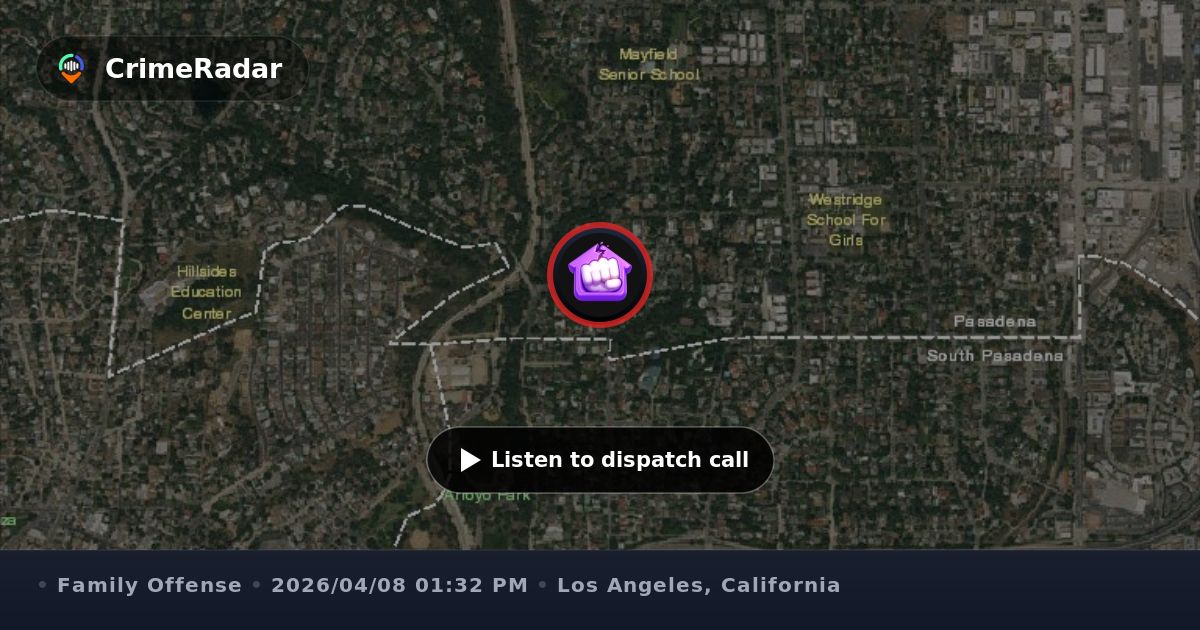 Ex-boyfriend throws skateboard at passing car, Los Angeles CA | CrimeRadar
