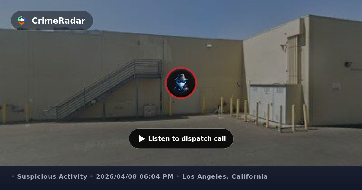 Suspicious man sitting in car at Vons parking lot, Los Angeles CA ...